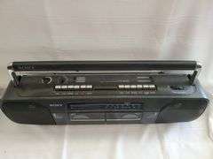 Sony model CFS-W303 radio cassette recorder, Sharp model VL-ah50u hi8 ...