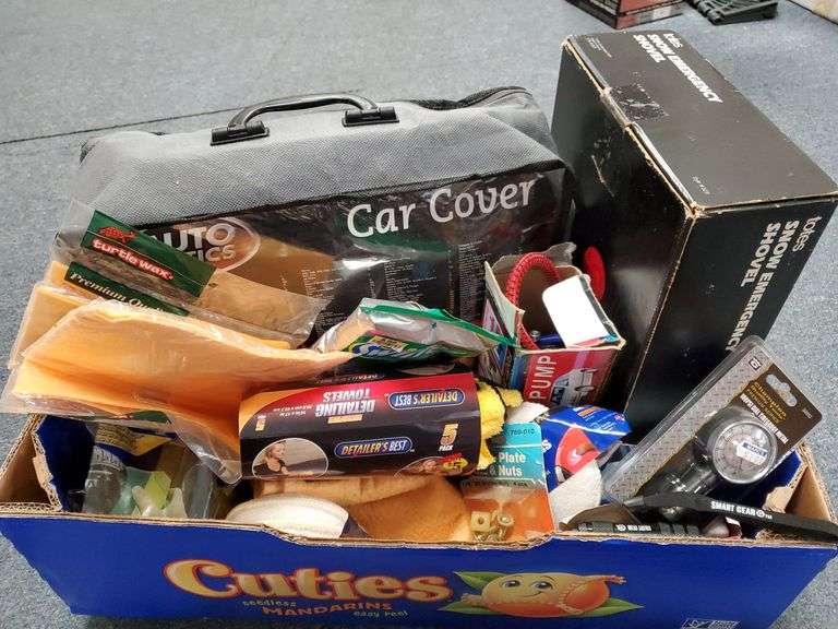 Automotive items including Subaru floor mats, two WeatherTech floor ...