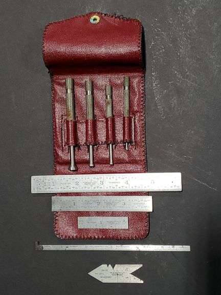 Vintage Lufkin No. 78-S Small Hole Gage Set 78D, 78C, 79B, 78A In ...
