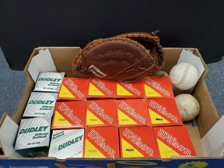 Franklin, Don mattingly softball glove, (11) A9100 softballs new inbox ...