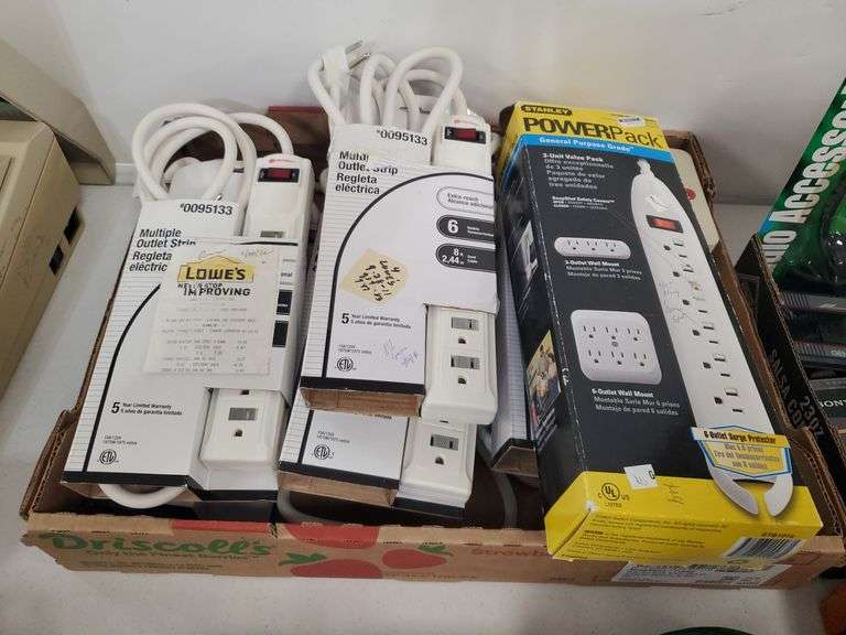 Box lot of multi outlets - Bid-Assets Online Auctions