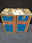 Pair of Realistic Nova-7B Acoustic Suspension Speakers with boxes - Bid ...