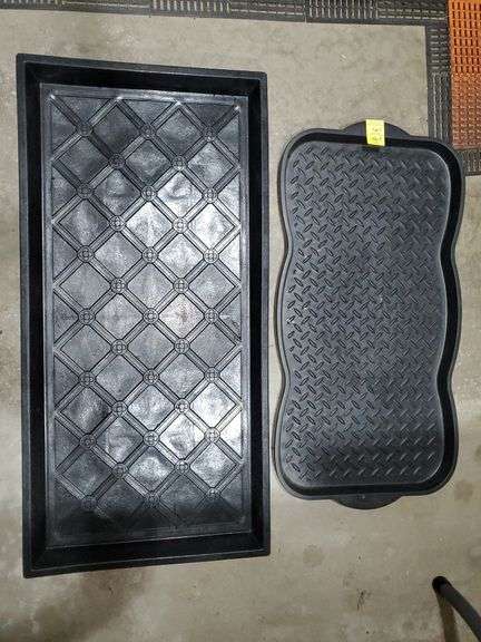 Shoe and boot trays measuring 29 in wide and 34 in wide. - Bid-Assets ...