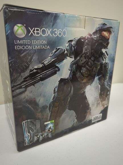 Xbox 360 limited edition Halo 4 console bundle. 320 GB hard drive ...