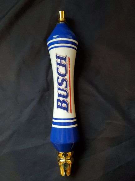 Busch Beer tap handle. Living room. - Bid-Assets Online Auctions
