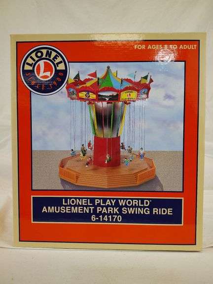 Lionel 6-14170 Lionel Play World animated Amusement Park Swing Ride ...