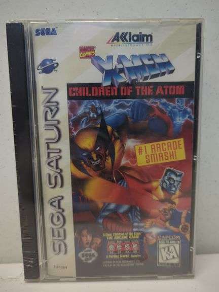 Sega Saturn X-Men children of the atom stored in re-shrink to protect ...