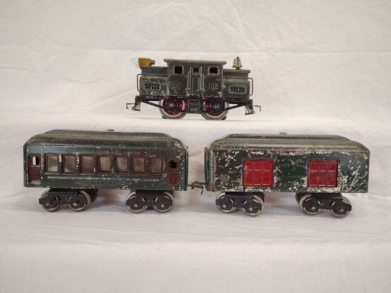 Rare Lionel Pre-war NYC New York Central Lines #152 Passenger train set ...