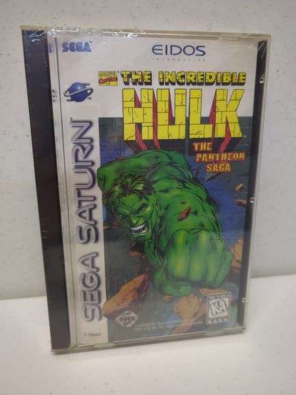 Sega Saturn marvel comics The incredible hulk the pantheon saga stored ...