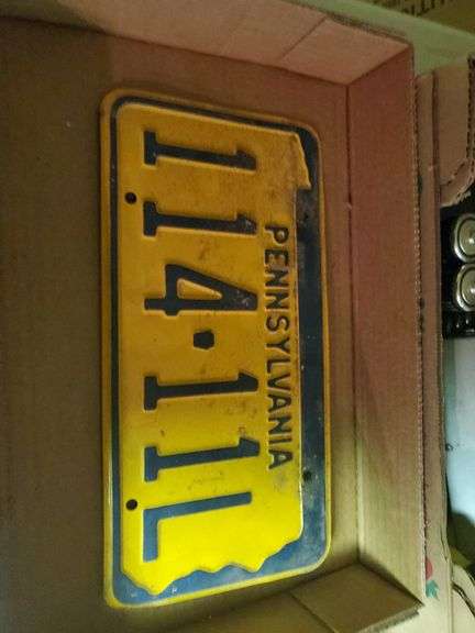 Vintage Ohio License Plates from 1965-1972 - Bid-Assets Online Auctions