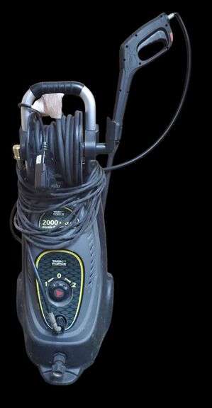 Task force 2000 PSI electric pressure washer untested... Basement - Bid ...