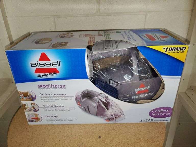 Bissell spotlifter 2x cordless stain cleaner with original box ...