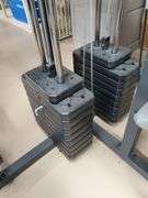 Weider Pro 9640 home gym. Features multiple exercise options. Homemade ...