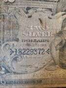 1934A United States $10 bill Hawaii overprint note serial #L43780494B ...