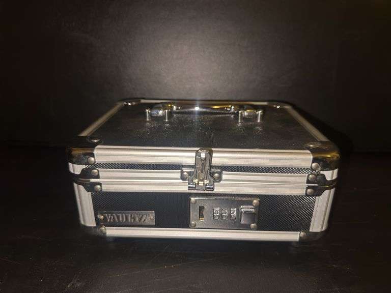 Vaultz 10” x 8” Combination Storage Box - Bid-Assets Online Auctions