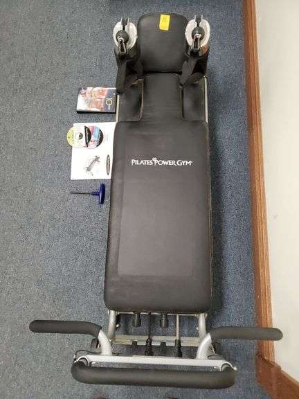Pilates Power Gym model LGR01-01 includes owner's manual, workout DVDs ...
