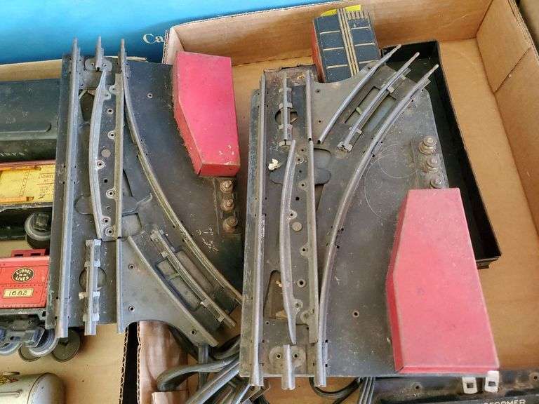 Marx Mar Lines Disney Meteor wind up train (do not see a windup key ...