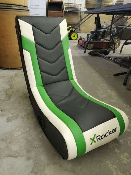 X Rocker Gaming Chair With Speakers - Bid-Assets Online Auctions