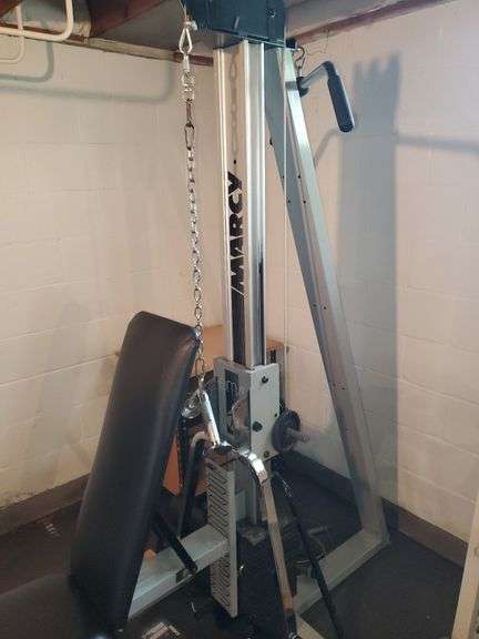 Marcy Fitness Multi-Use Cable Machine with Detachable Bench, Pro-Form ...