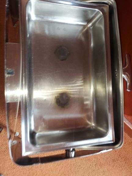 Stainless steel chafing dishes with full pan inserts... Sold by the ...