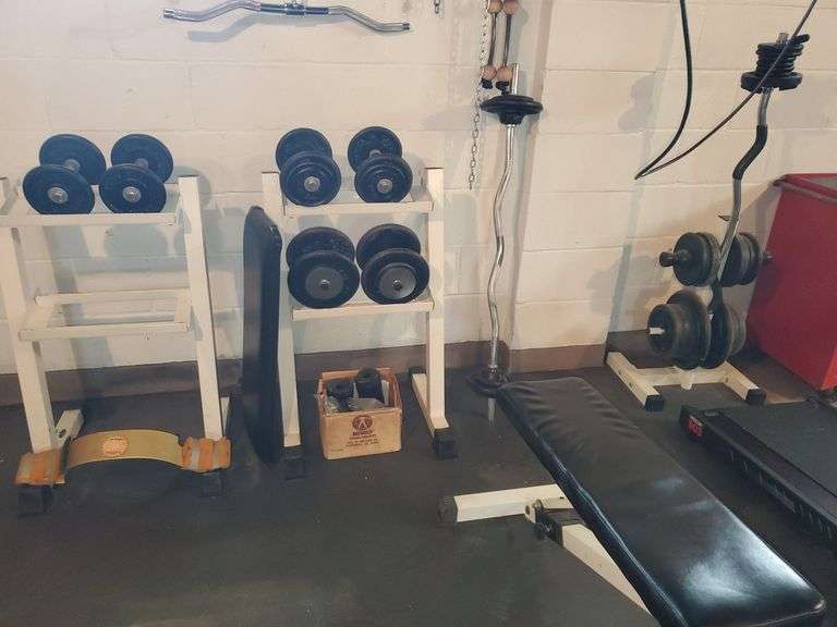 Cast Iron Dumbbells, Cast Iron Free Weights, Dumbbell Racks, Weight ...