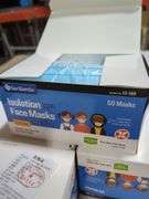 Geri Gentle isolation face masks for children. Three ply ultra soft. 50 ...
