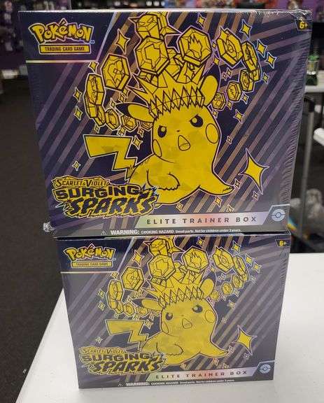 Sealed 2024 Pokémon trading card game Scarlet and violet surging Sparks ...