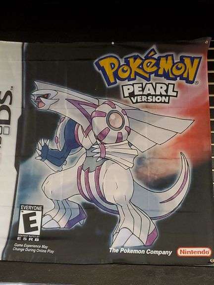 Pokemon Pearl Version Promotional banner for Nintendo DS. Approximately ...