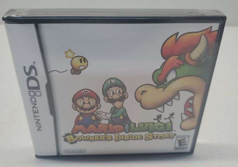 Nintendo DS Mario and Luigi Bowser's inside story . New, factory sealed ...