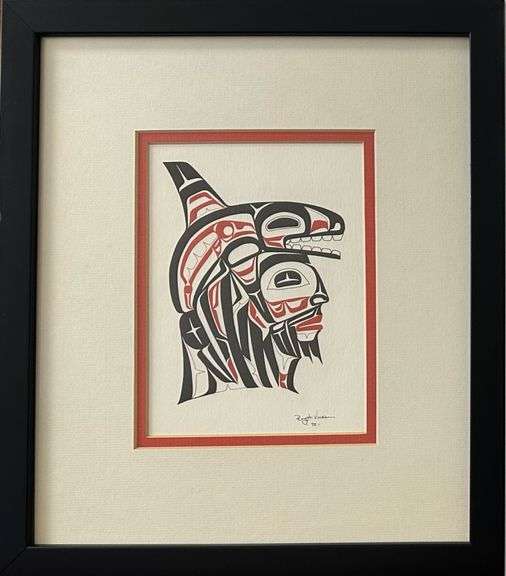 'Blackfish Chief' by Roy Henry Vickers - Bartlett Auctions Inc.