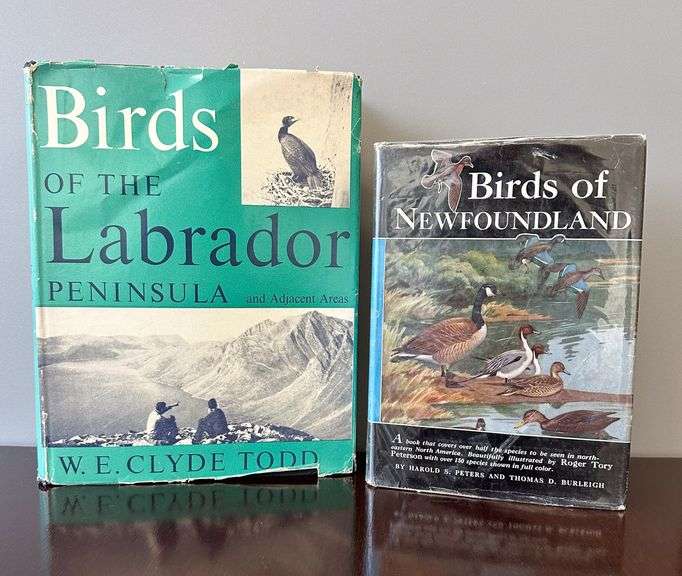 'Birds of Newfoundland' and 'Birds of the Labrador Peninsula' (Two ...