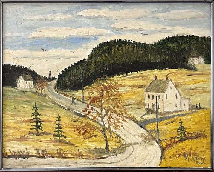 Untitled Landscape by David Mugford - Bartlett Auctions Inc.