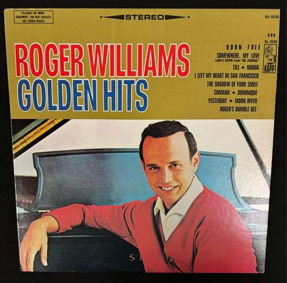 Roger Williams Golden Hits - Roger Williams - Bartlett Auctions Inc.