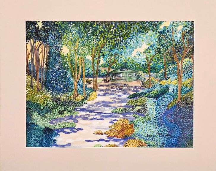 'Summer Shadows' by Jane Prior - Bartlett Auctions Inc.