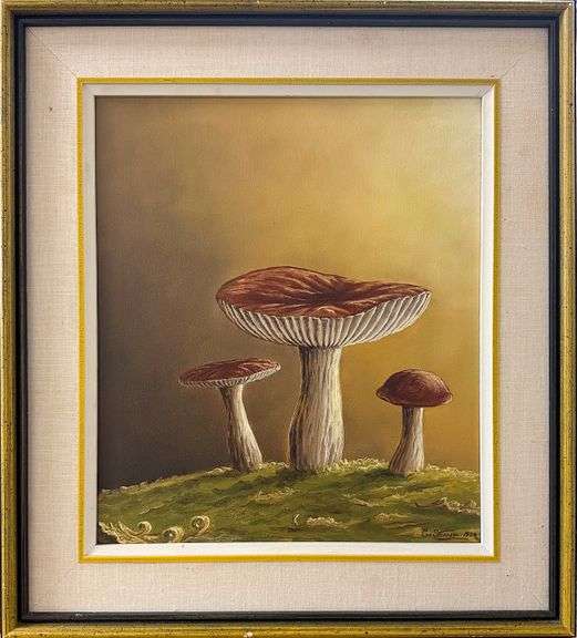 Three Mushrooms by Carl Stevenson (1939-2019) - Bartlett Auctions Inc.