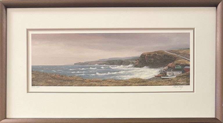 Untitled Landscape by Lloyd Pretty (1944-2020) - Bartlett Auctions Inc.