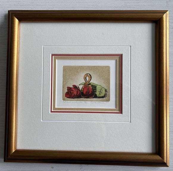 Carl Stevenson Print - "That which we call a Rose" - Bartlett Auctions Inc.