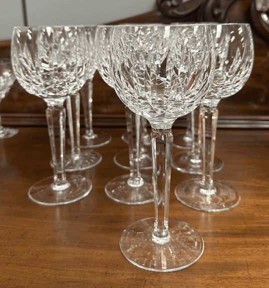10 Tall Goblets - Bartlett Auctions Inc.