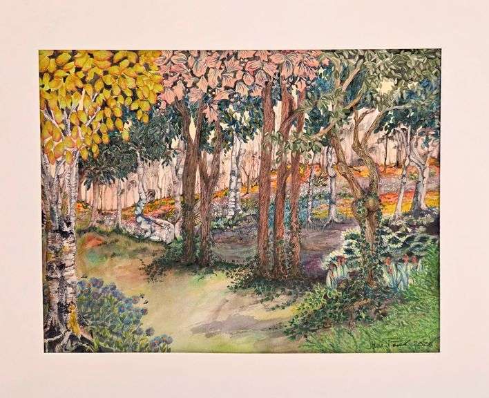 'The quiet woods waiting?' by Jane Prior - Bartlett Auctions Inc.