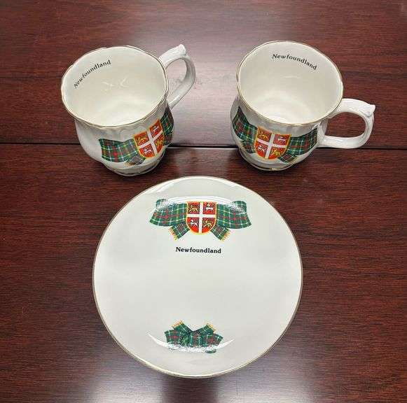 3 Piece Royal Stuart 'Newfoundland' Set - Bartlett Auctions Inc.