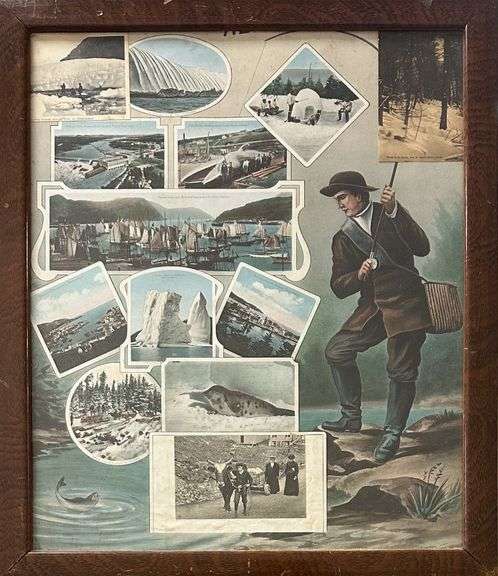 Vintage Promotional Poster - Bartlett Auctions Inc.