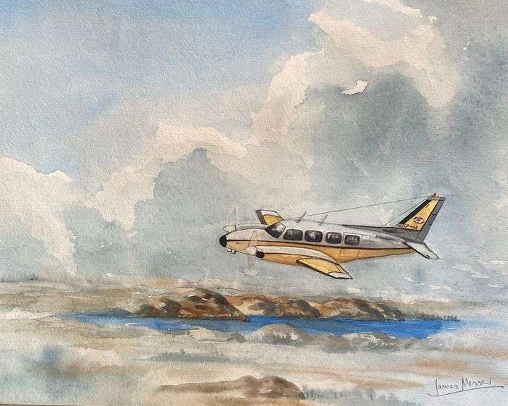 Grenfell plane CF-IGS By James Messer - Bartlett Auctions Inc.