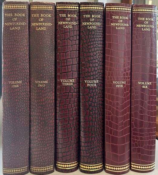 Complete Set of 6 'Book of Newfoundland' - Volume Five signed by Joey ...