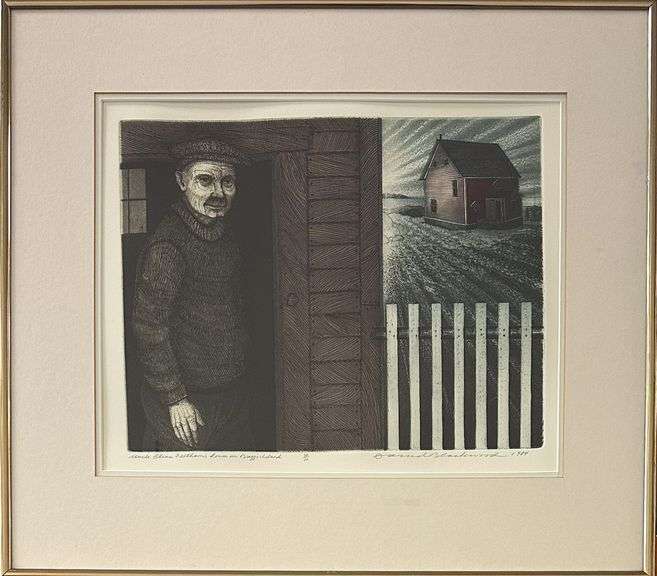 'Uncle Elias Feltham's House on Bragg's Island' by David Lloyd ...