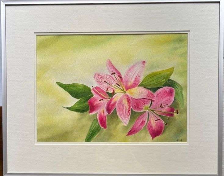Untitled Lilly by Joan Roberts - Bartlett Auctions Inc.