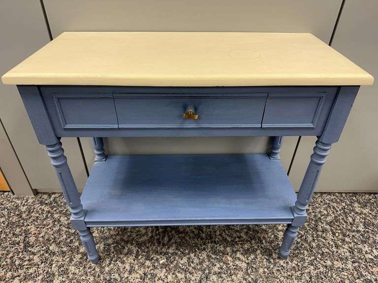 Painted Hall Table - Bartlett Auctions Inc.