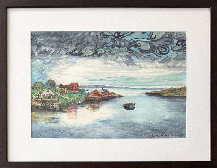 'The Crack of Day' by Jane Prior (1940-) - Bartlett Auctions Inc.