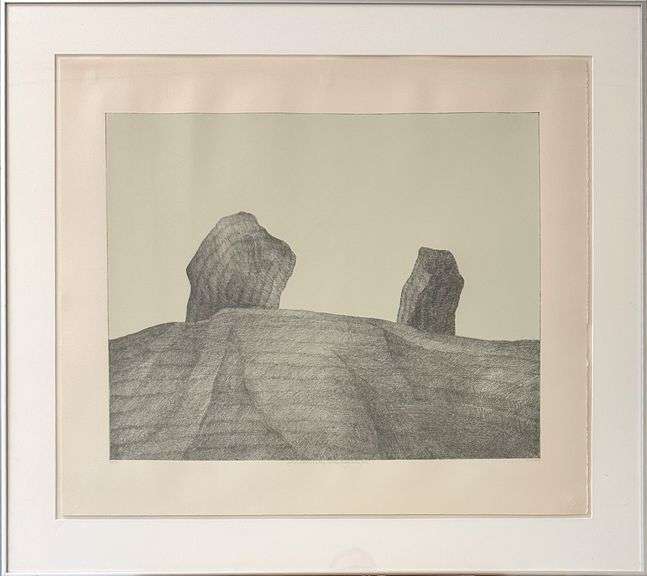 'Great Stones of the North Magnetic Pole' by Toni Onley RCA (1928-2004 ...