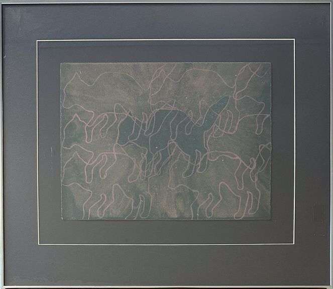 Sugabu? (illegible) by Gilbert Hay (1951-) - Bartlett Auctions Inc.