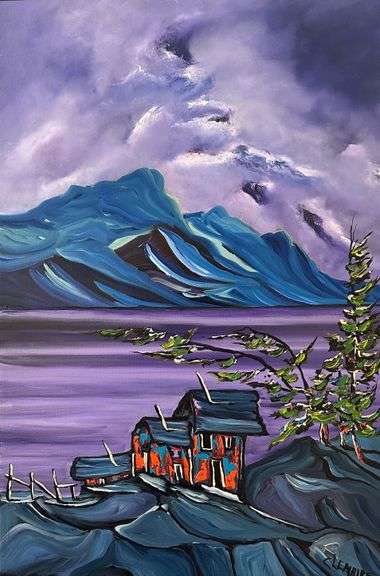 'Wreck House' by Chris Lemaire - Bartlett Auctions Inc.